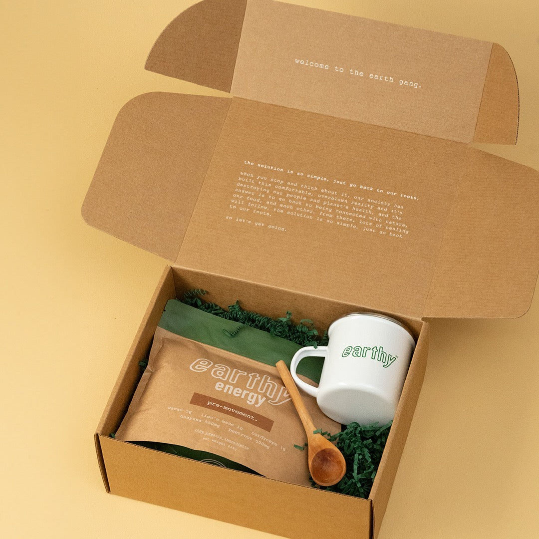 earthy energy starter kit (30 drinks)